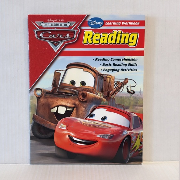 Disney | Accessories | Disney Pixar Cars Reading Comprehension Learning ...